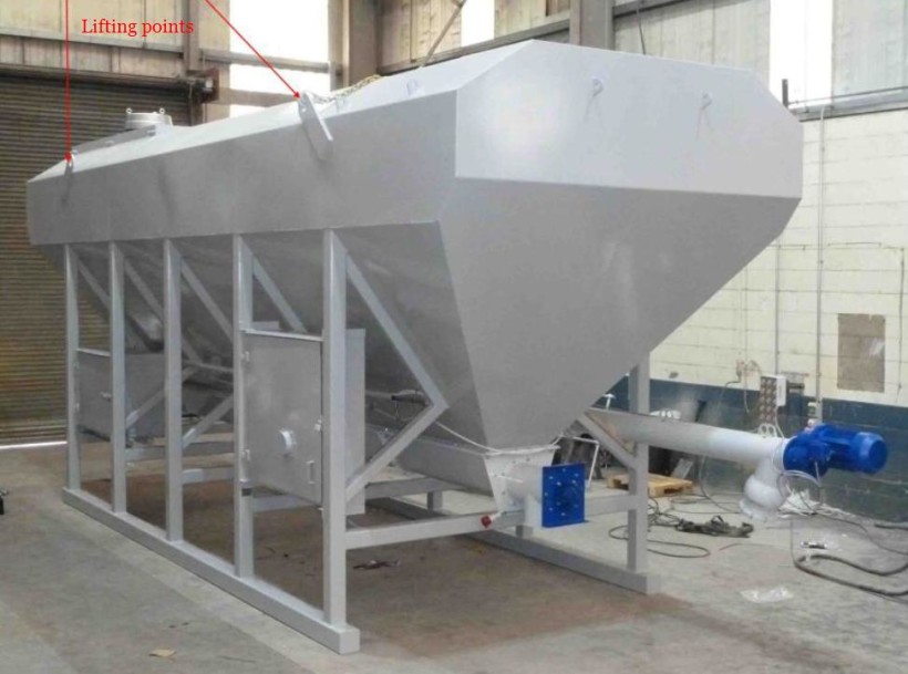 Cement Storage Silo horizontal low levelConcrete Technology Limited